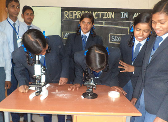 Science Lab – St. Aloysius English Medium School